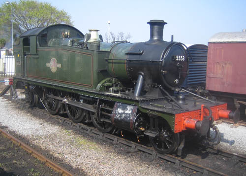 GWR 2-6-2T Prairie tank 5553
